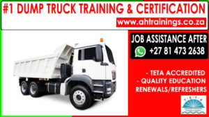 #1 [CERTIFICATE: ADT DUMP TRUCK Course] COLLEGE Training