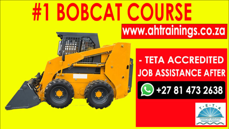 #1 [CERTIFICATE: BOBCAT SKID STEER Course] COLLEGE Training