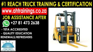 #1 [CERTIFICATE: REACH TRUCK Course] COLLEGE Training