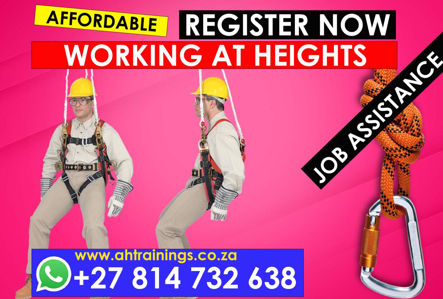 #1 [CERTIFICATE: WORKING AT HEIGHTS Course] Apply NOW!