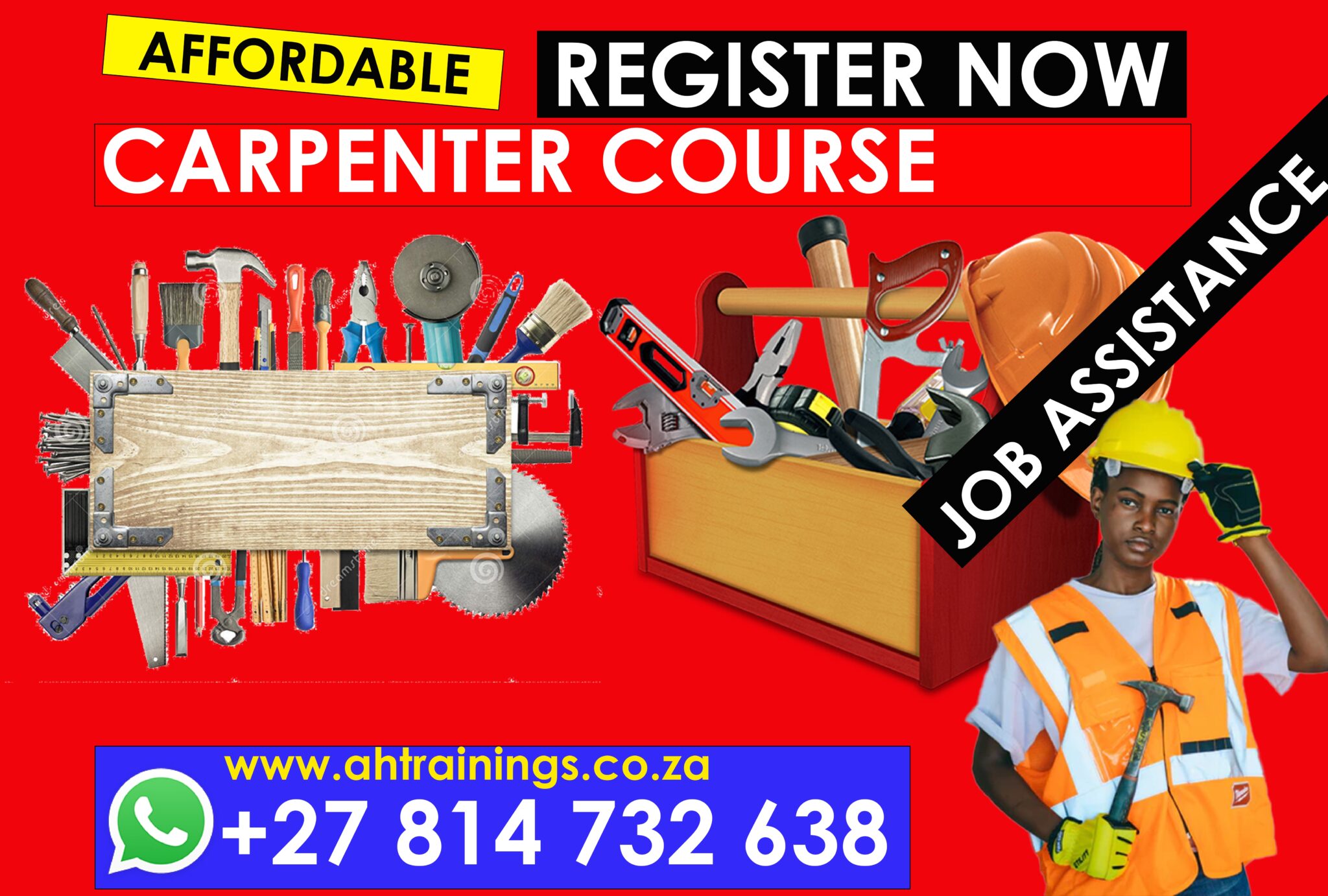 #1 [CERTIFICATE: Become a CARPENTER in 4 Weeks] Apply NOW!