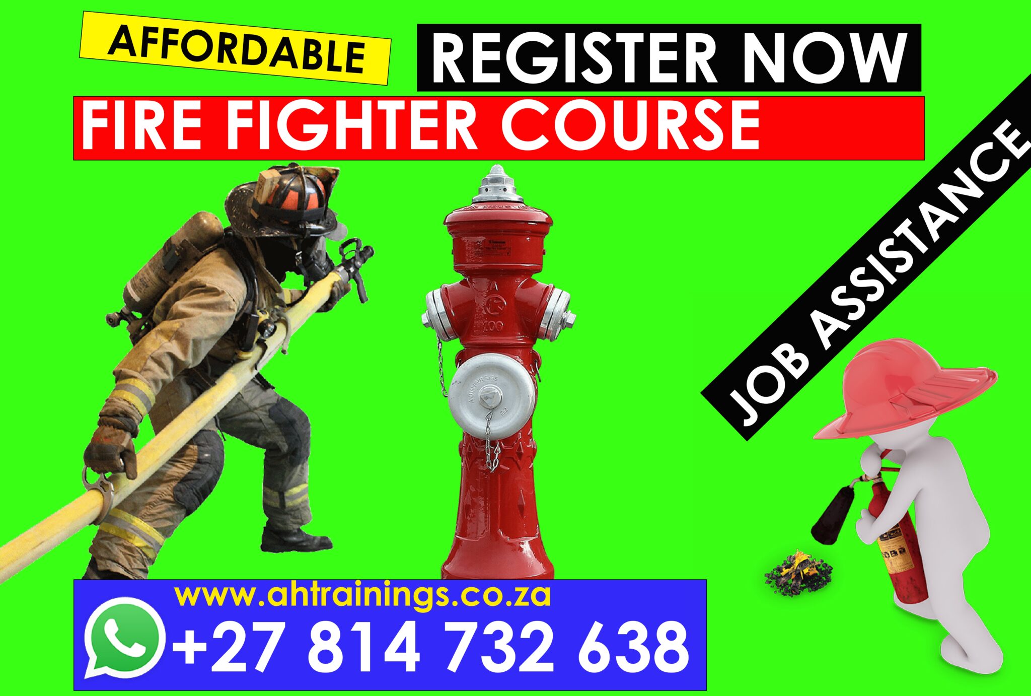 #1 [CERTIFICATE: FIRE FIGHTING Course] Apply NOW!