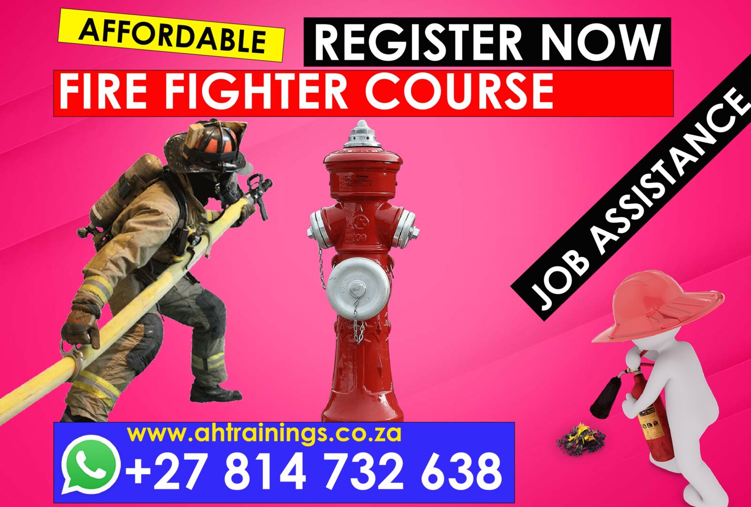 #1 [CERTIFICATE: FIRE FIGHTING Course] Apply NOW!