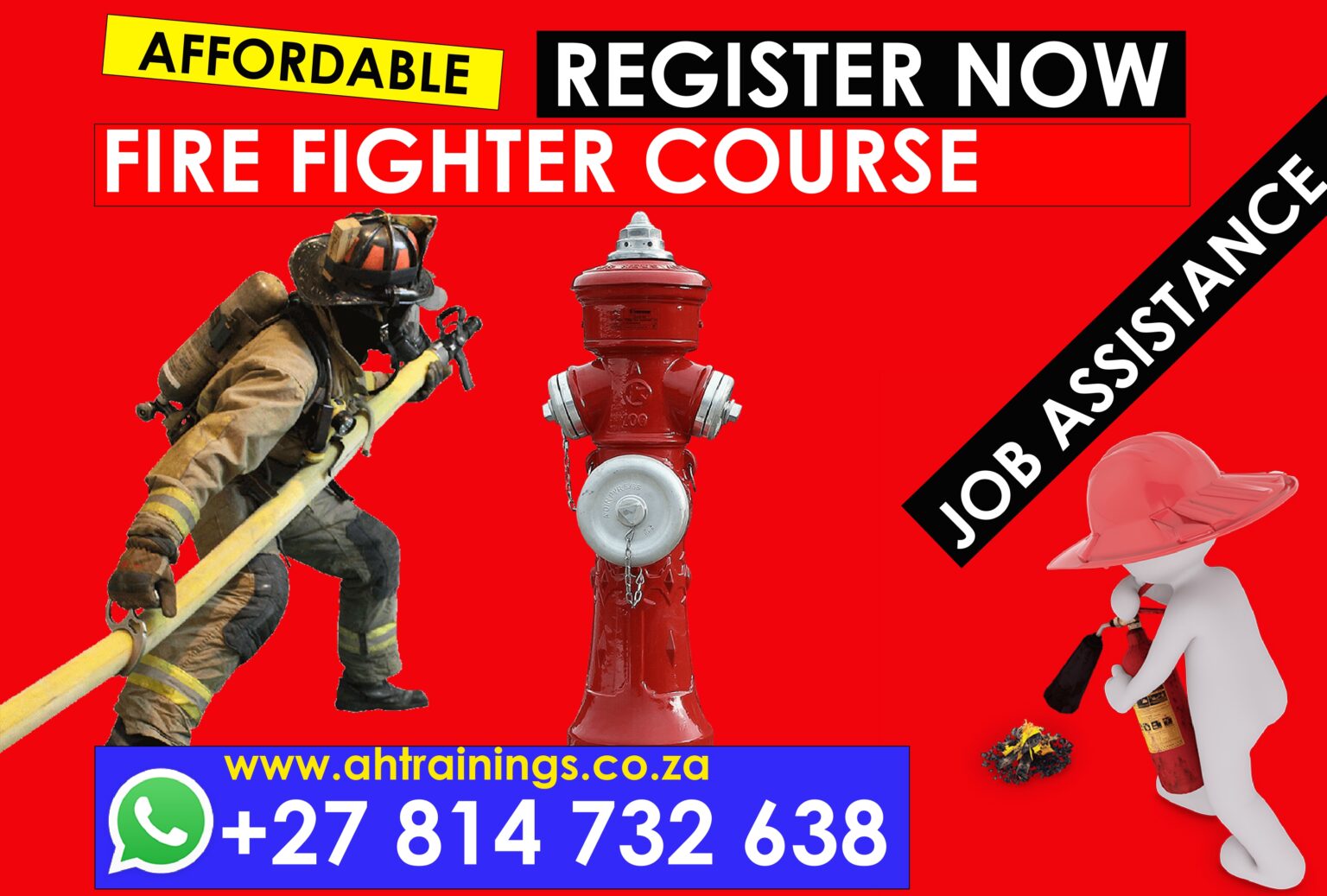 #1 [CERTIFICATE: FIRE FIGHTING Course] Apply NOW!