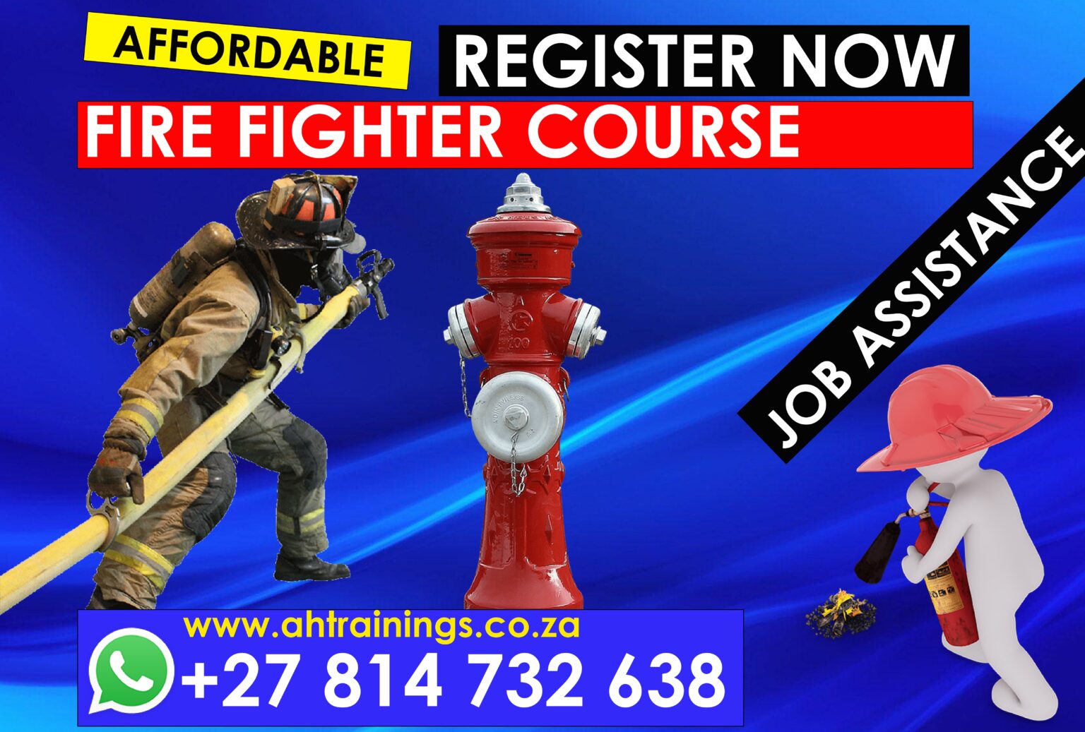 #1 [CERTIFICATE: FIRE FIGHTING Course] Apply NOW!