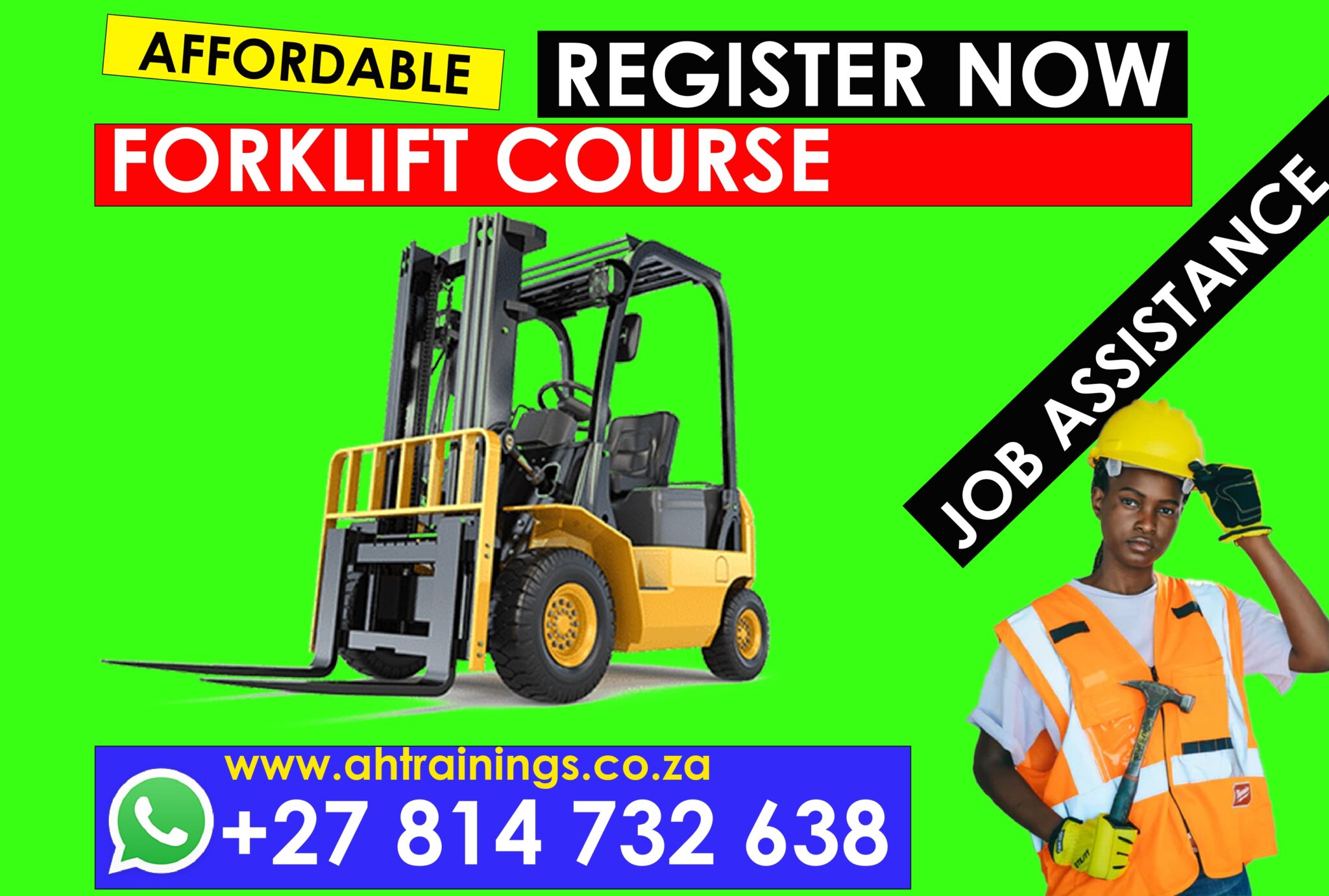 #1 [CERTIFICATE: FORKLIFT Course] Apply NOW!