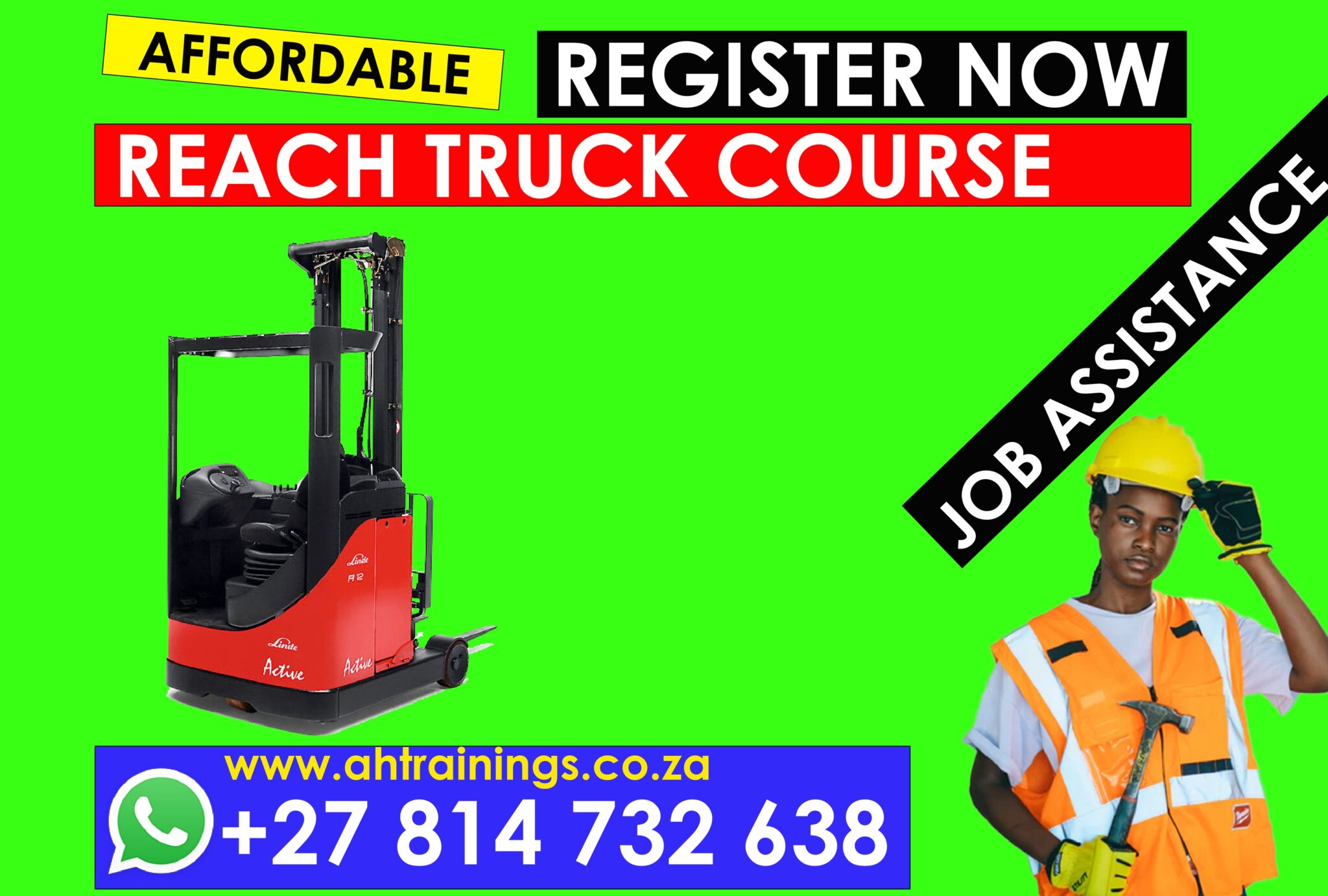 #1 [CERTIFICATE: REACH TRUCK Course] Apply NOW!