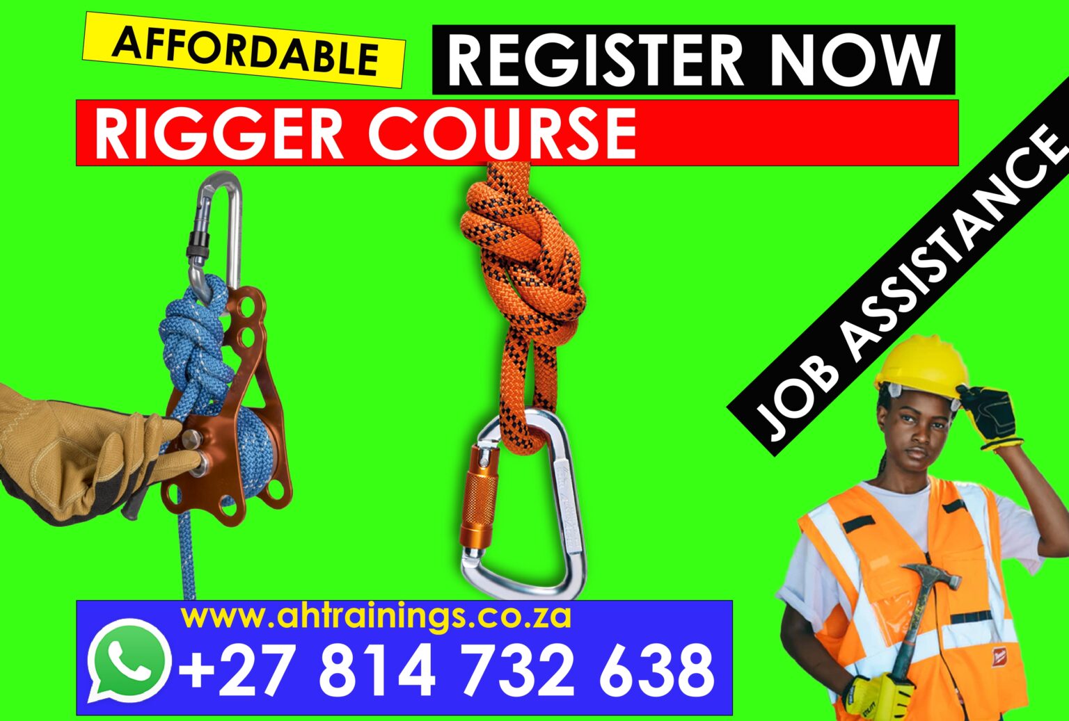 #1 [CERTIFICATE: RIGGING Course] Apply NOW!