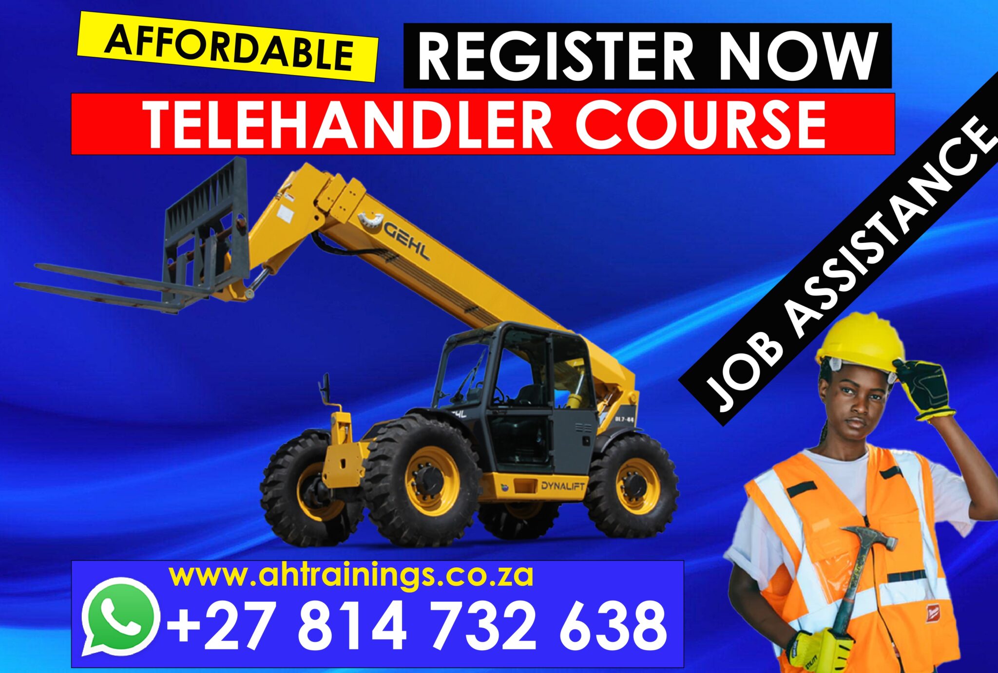 #1 [CERTIFICATE:TELESCOPIC TELEHANDLER BOOM Course] Apply NOW!