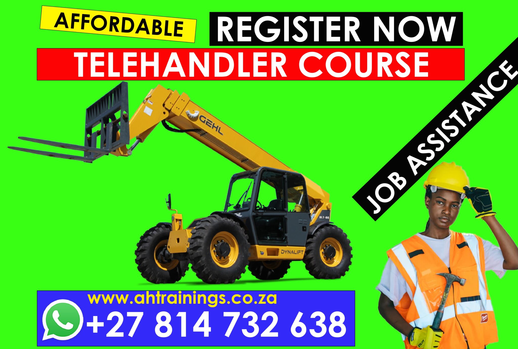 #1 [CERTIFICATE:TELESCOPIC TELEHANDLER BOOM Course] Apply NOW!