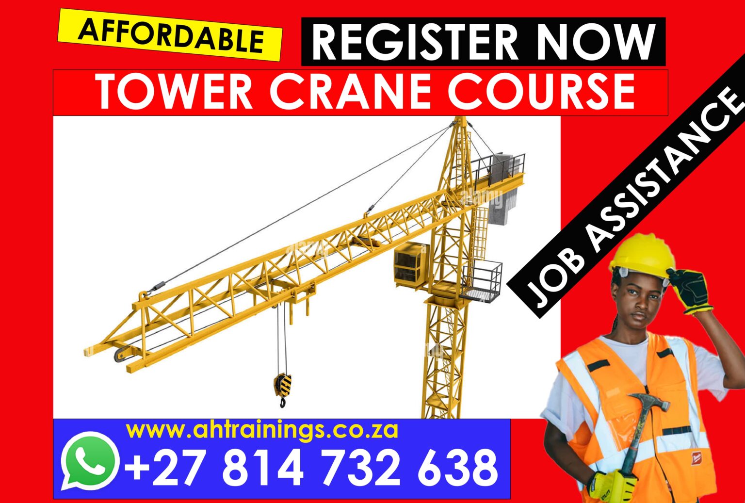 #1 [CERTIFICATE: TOWER CRANE Course] Apply NOW!