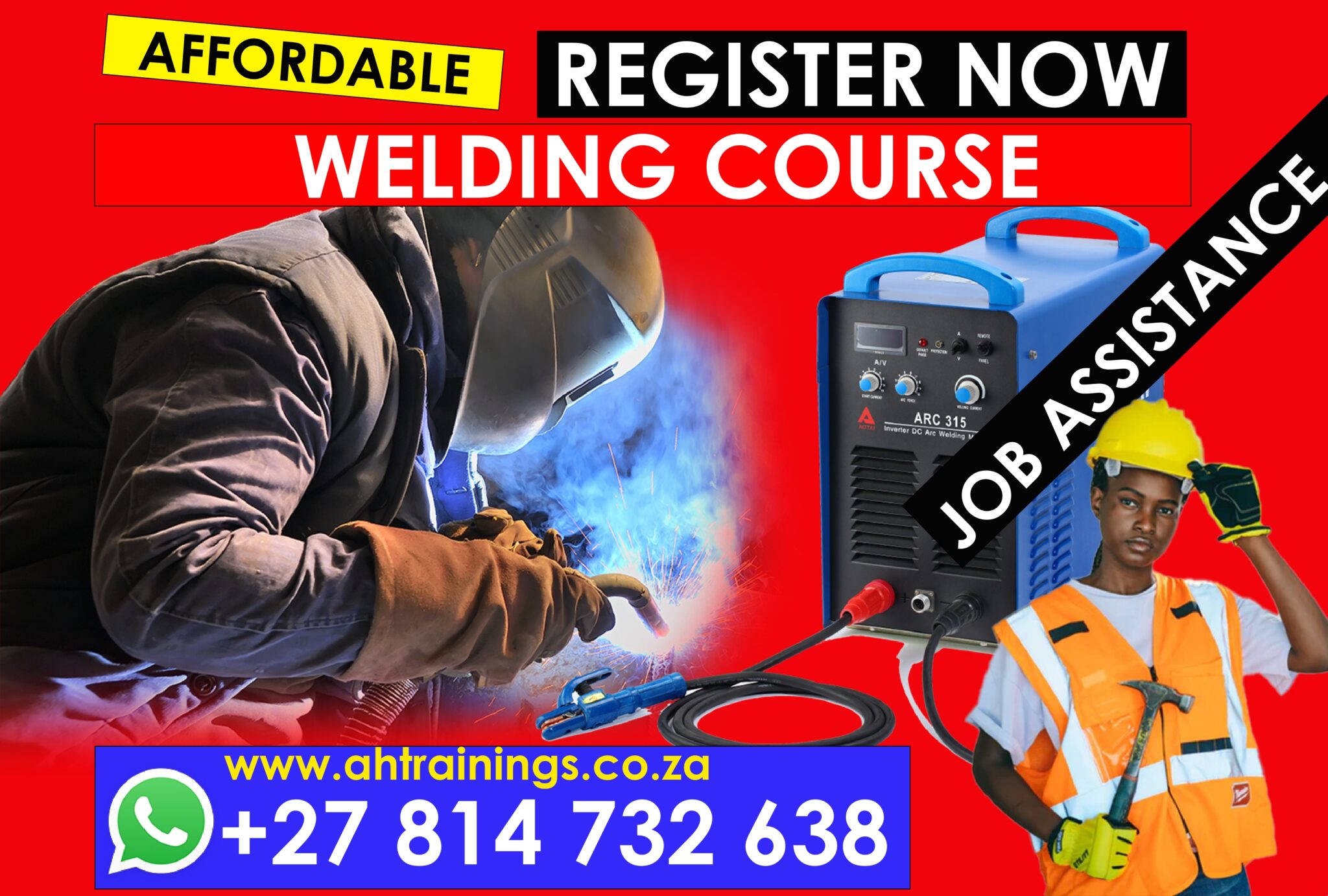 #1 [CERTIFICATE:Become a WELDER in 4 Weeks] Apply NOW!
